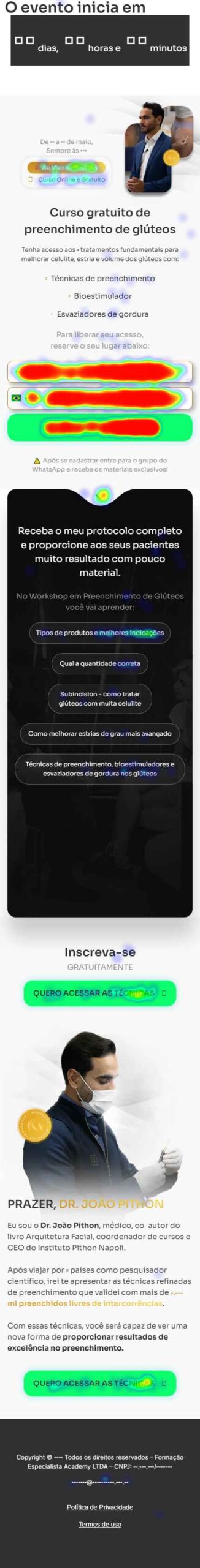 Relatório - João Pithon - André Vivas | Landing Pages