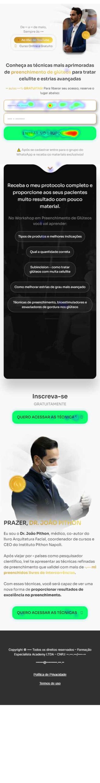 Relatório - João Pithon - André Vivas | Landing Pages